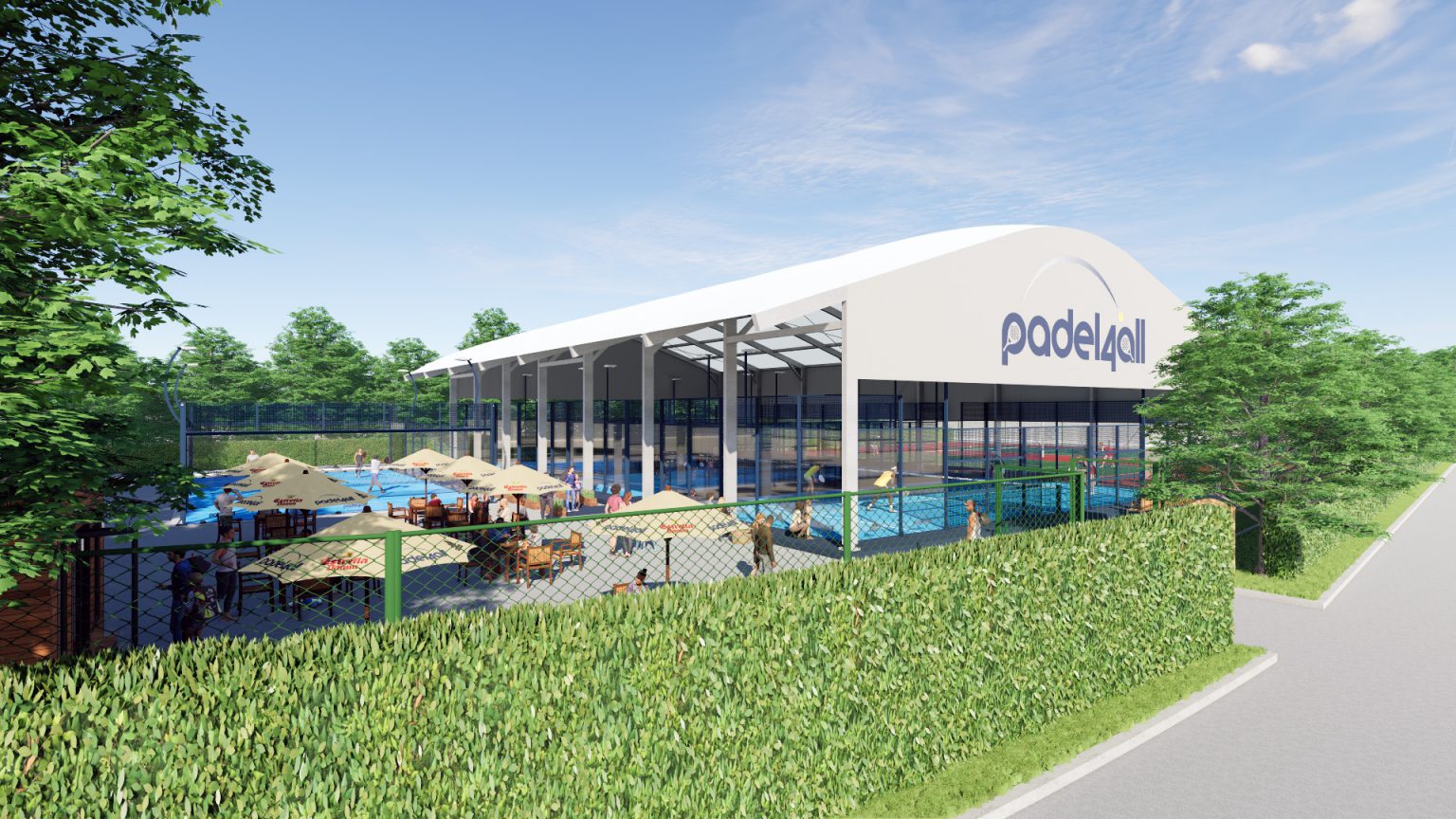 Padel4all Garon Park - 4-court padel centre coming to Southend