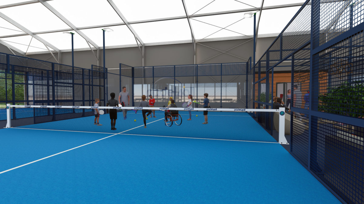 Padel4all Basset Down - 3-court padel centre coming to Swindon