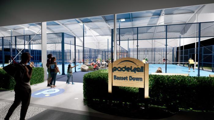 Padel4all Basset Down - 3-court padel centre coming to Swindon