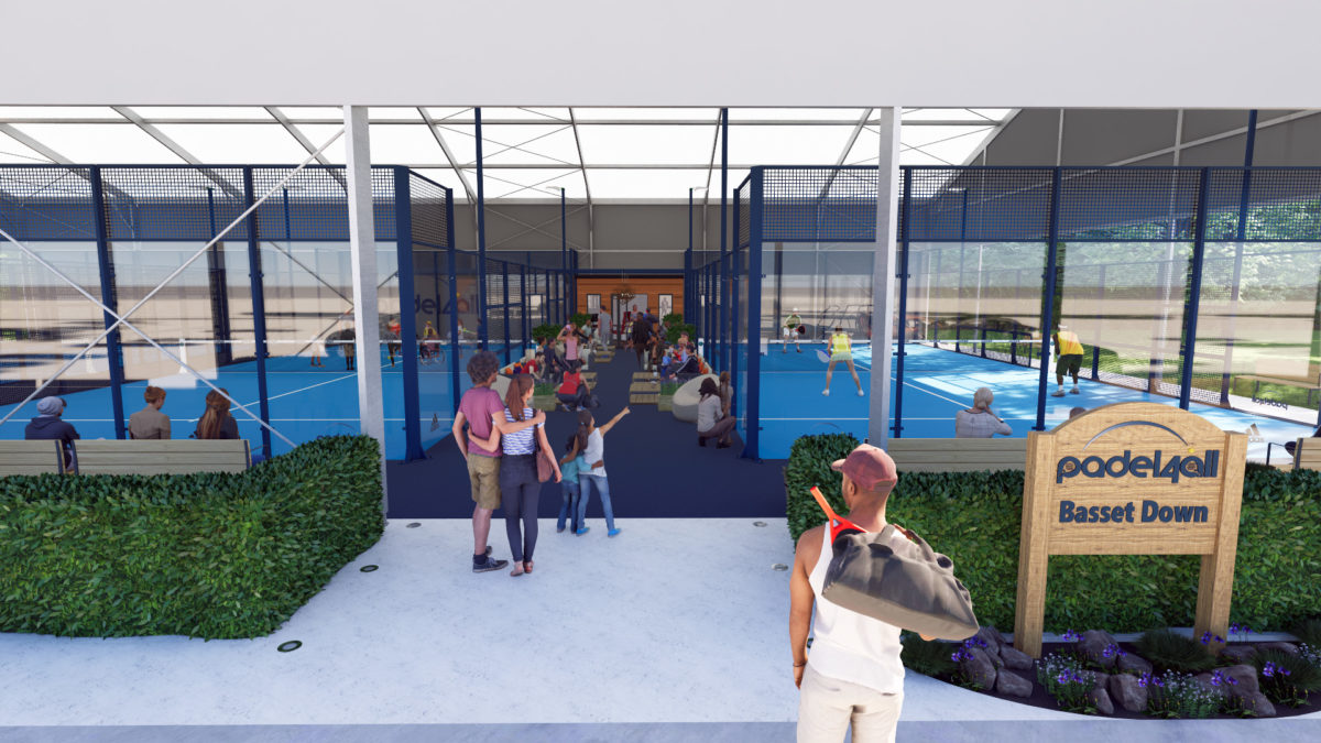 Padel4all Basset Down - 3-court padel centre coming to Swindon