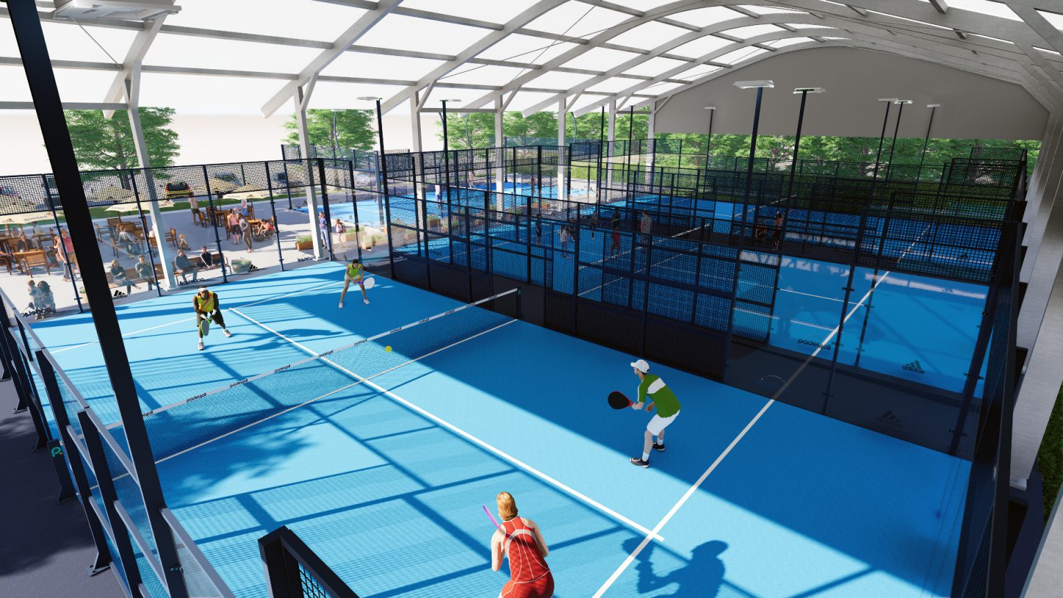 Padel4all Garon Park - 4-court padel centre coming to Southend